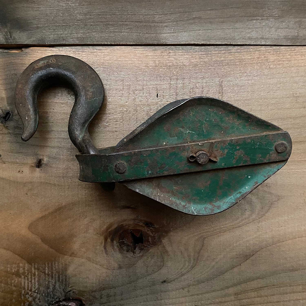 Vintage Antique and Rustic Barn Pulleys Block and Tackle – Lostwestern