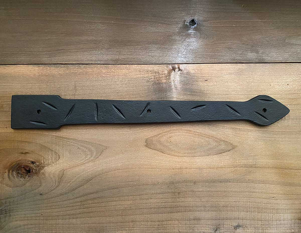 Metal Decorative Strap Screw Mounted 18 Inch – Lostwestern