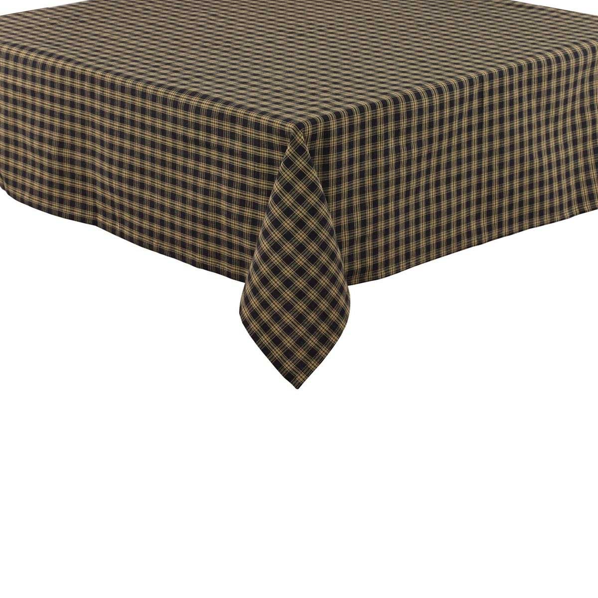 Sturbridge Tablecloth 54 Inch Black Check Pattern – Lostwestern