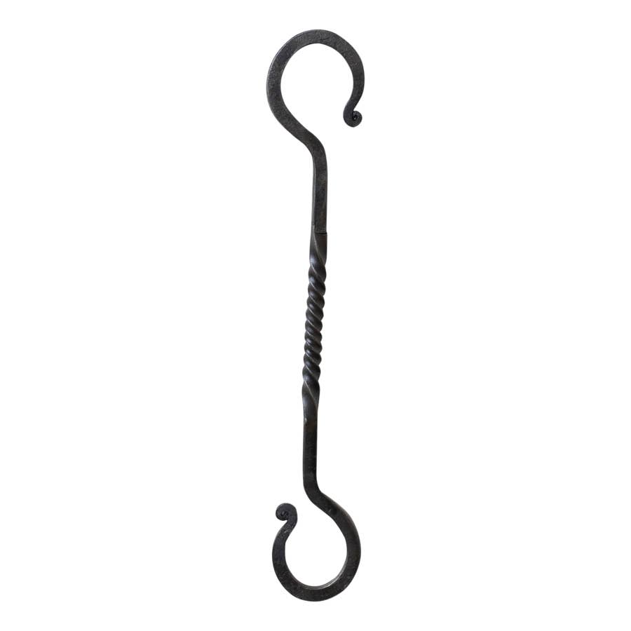 10-Inch Twisted Wrought Iron S Hook – Lostwestern