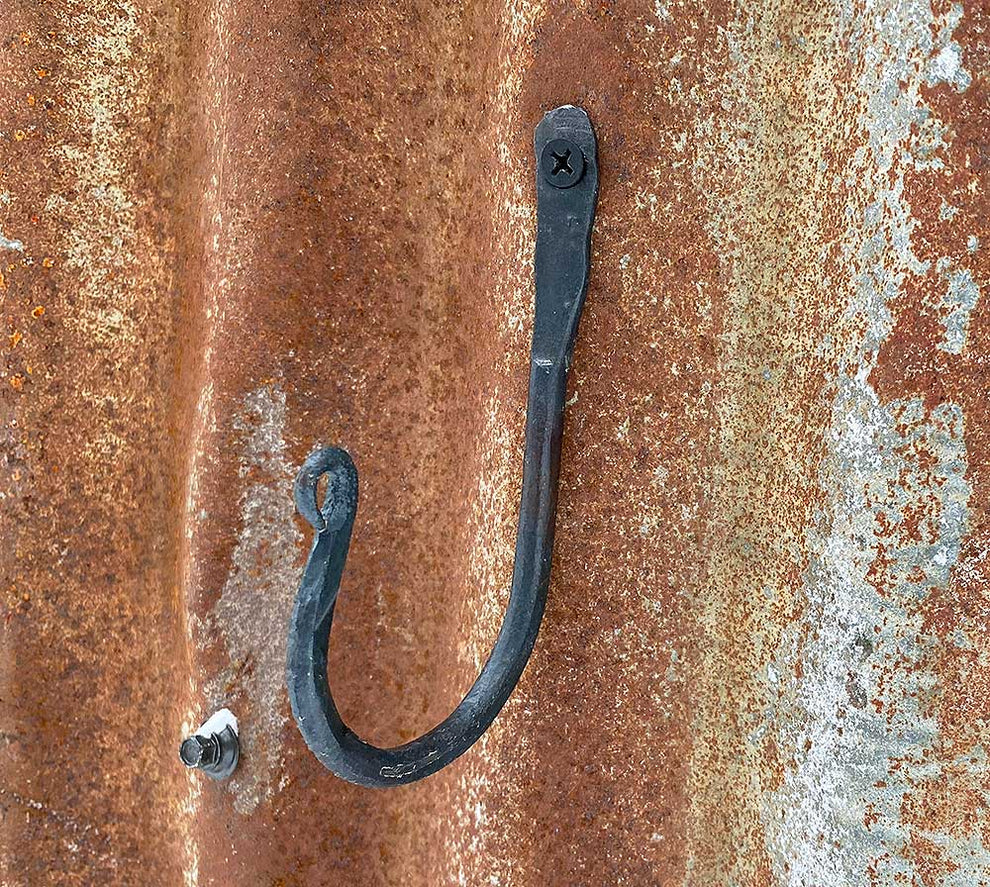 Forged Wall Hooks - Five Inch - 3 Pack – Lostwestern